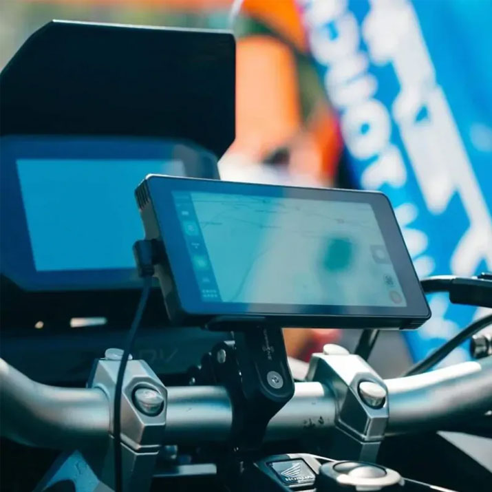 Interphone RIDESYNC Apple CarPlay y Android Auto Pantalla para motocicletas | Motozem.es